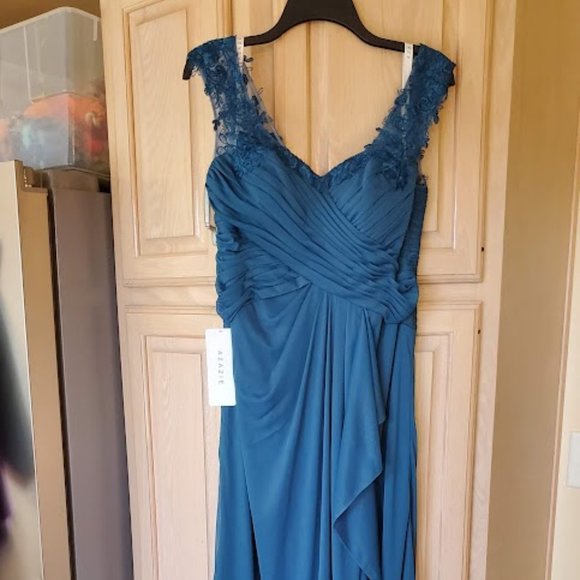 Azazie | Dresses | Azazie Size Formal Dress Mother Of The Bride Ink ...